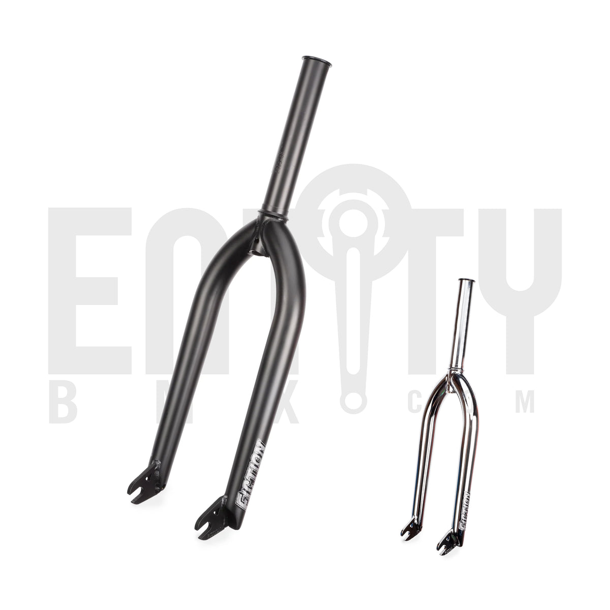 Fiction Bikes Shank Forks / 26mm / Black or Chrome – Entity BMX Shop