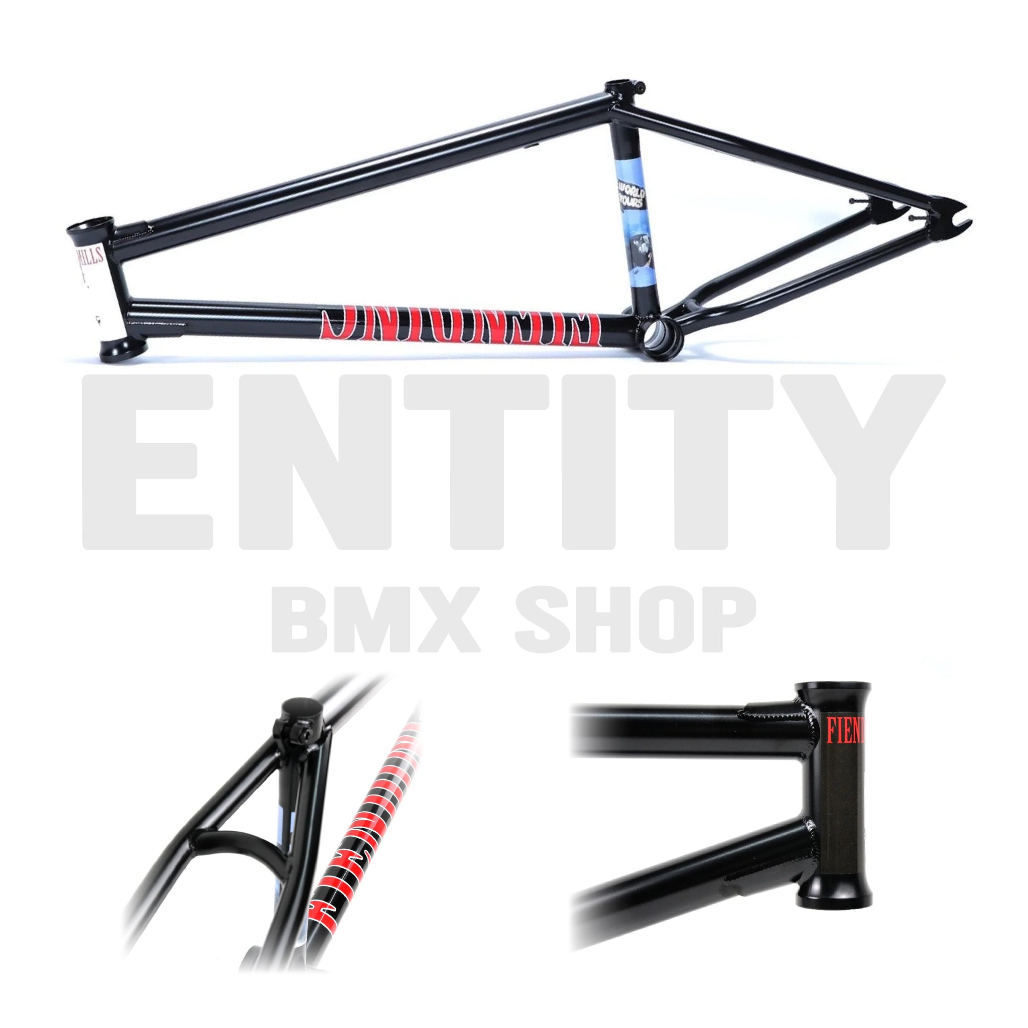 Fiend Mills Frame / Ed Black – Entity BMX Shop
