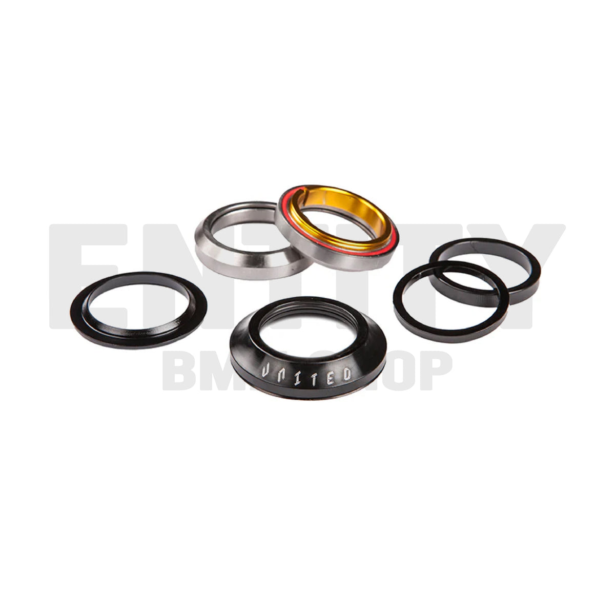 United Bike Co Supreme Headset / Black – Entity BMX Shop