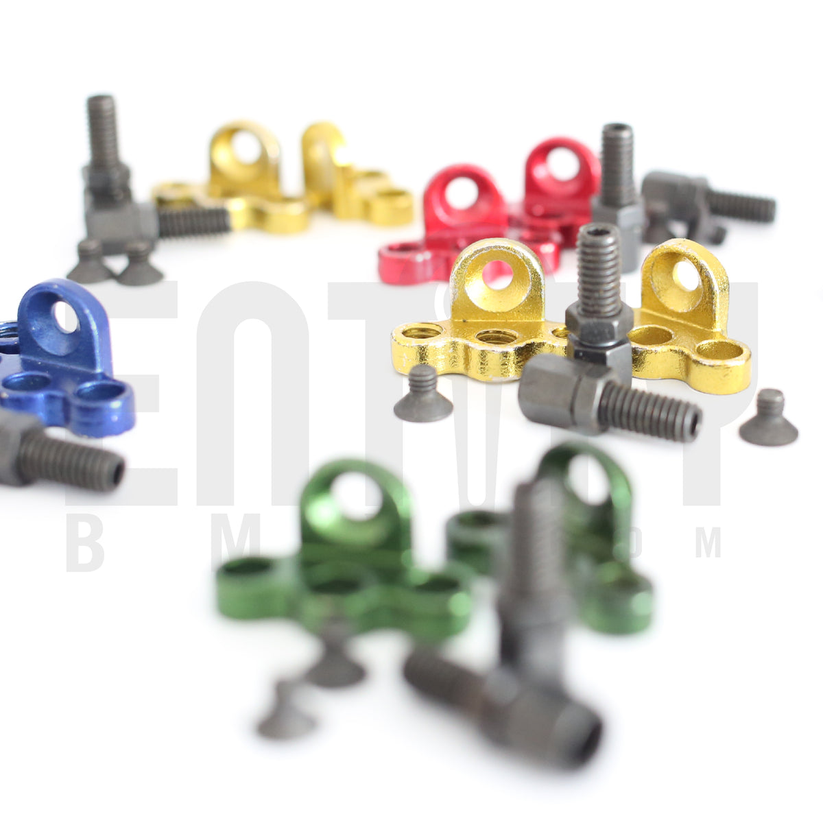 Stolen Brand BMX Knuckle Guides / Single or Dual Brake Removable Cable ...