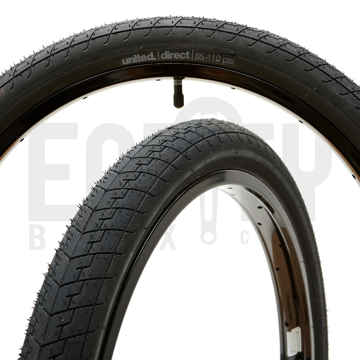 United Bike Co Direct Tyre / Black Wall – Entity BMX Shop